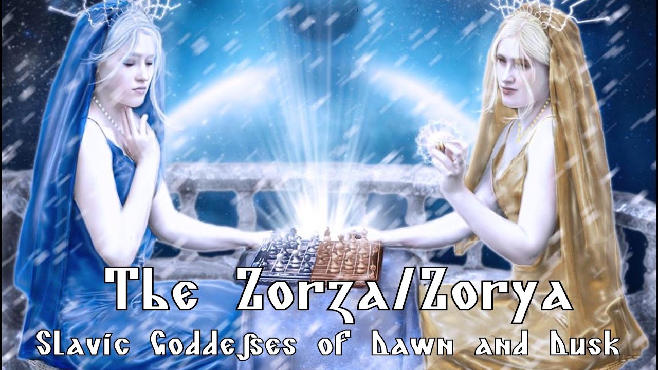 The Zorza/Zorya - Slavic Goddesses of Dawn & Dusk - Slavic Mythology ...