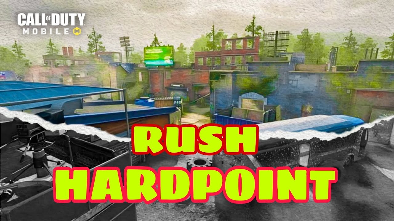 Hardpoint in Rush map #codm #callofduty - YouTube