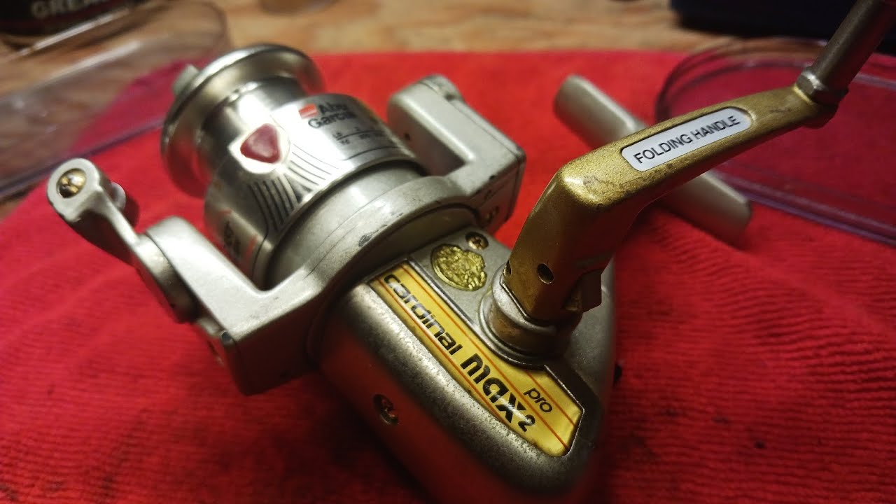 Abu Garcia Cardinal Max Pro 2 Ball Bearing Spinning Reel Reassembly ...