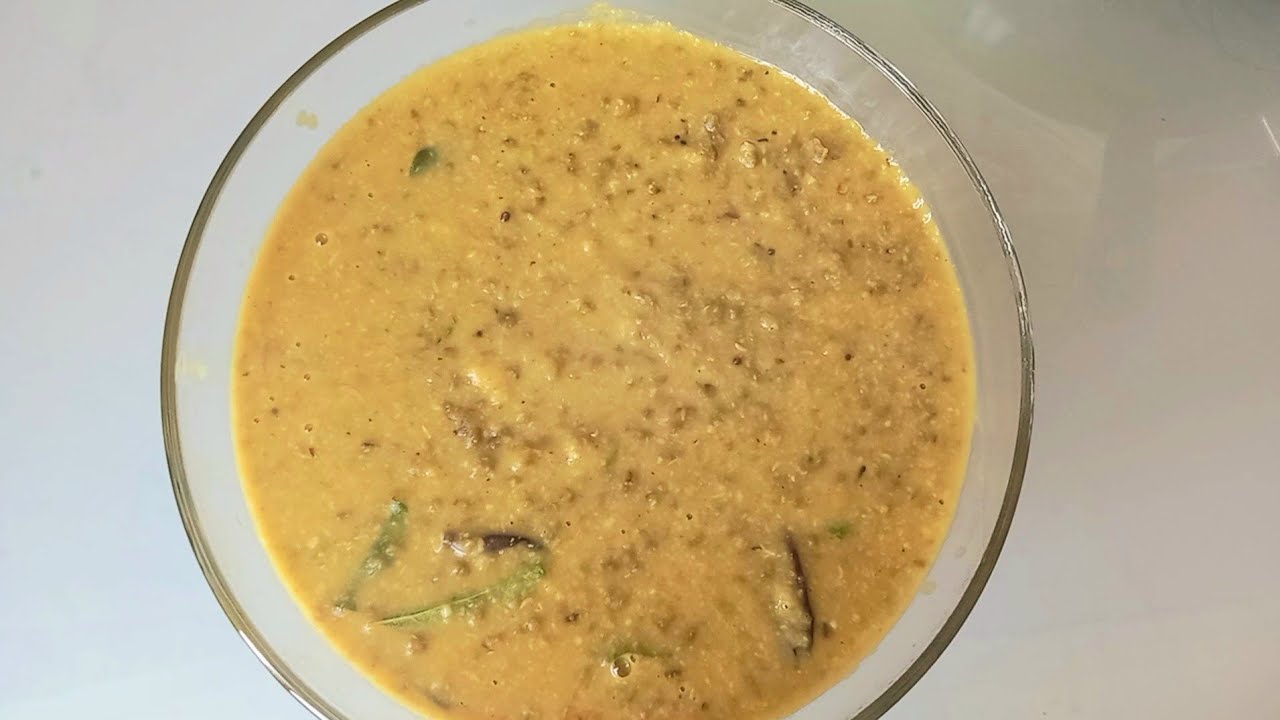 Kerala style cherupayar curry/parippu curry/pacha payar curry - YouTube
