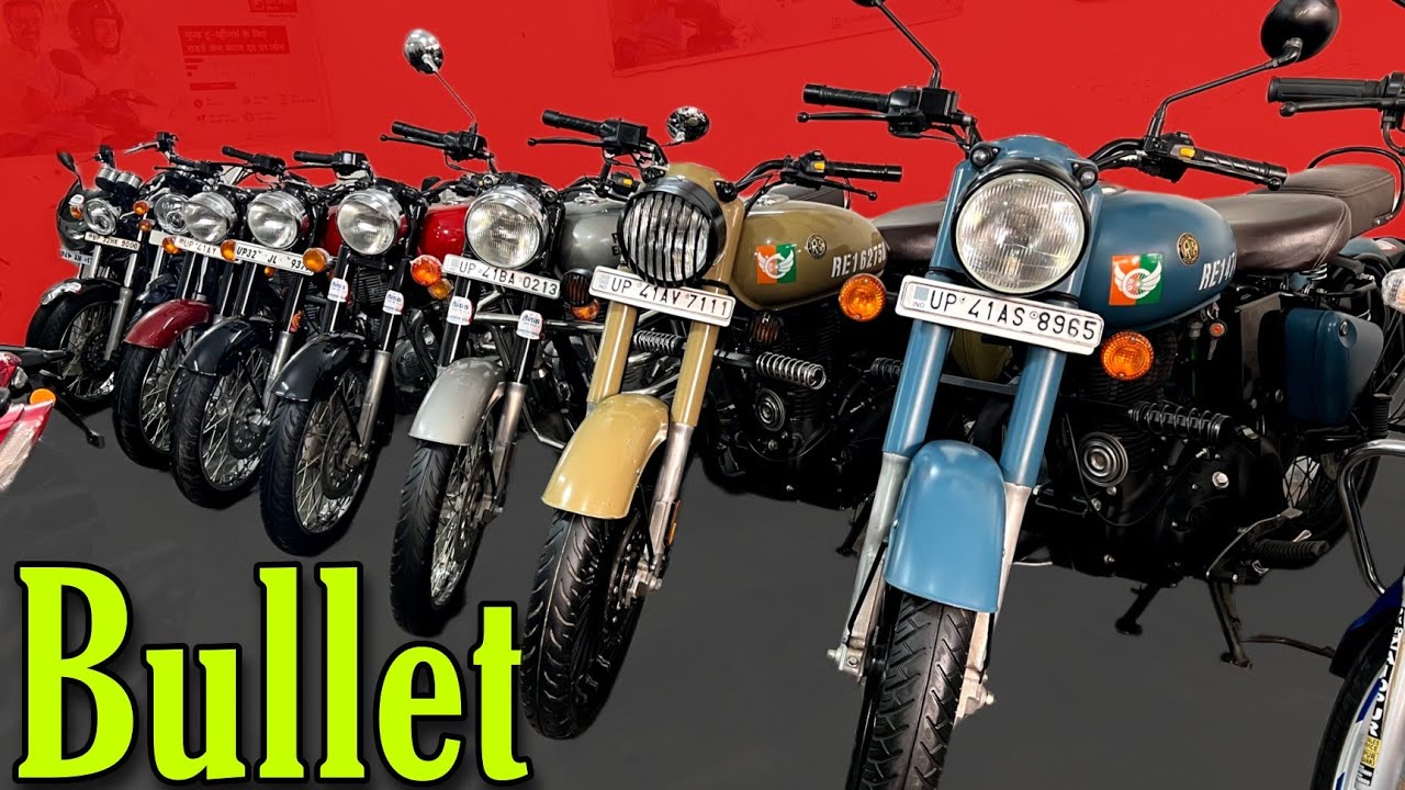 Bullet का बंपर कलेक्शन || Second Hand Bullet Bike Sale 2022 || Used ...