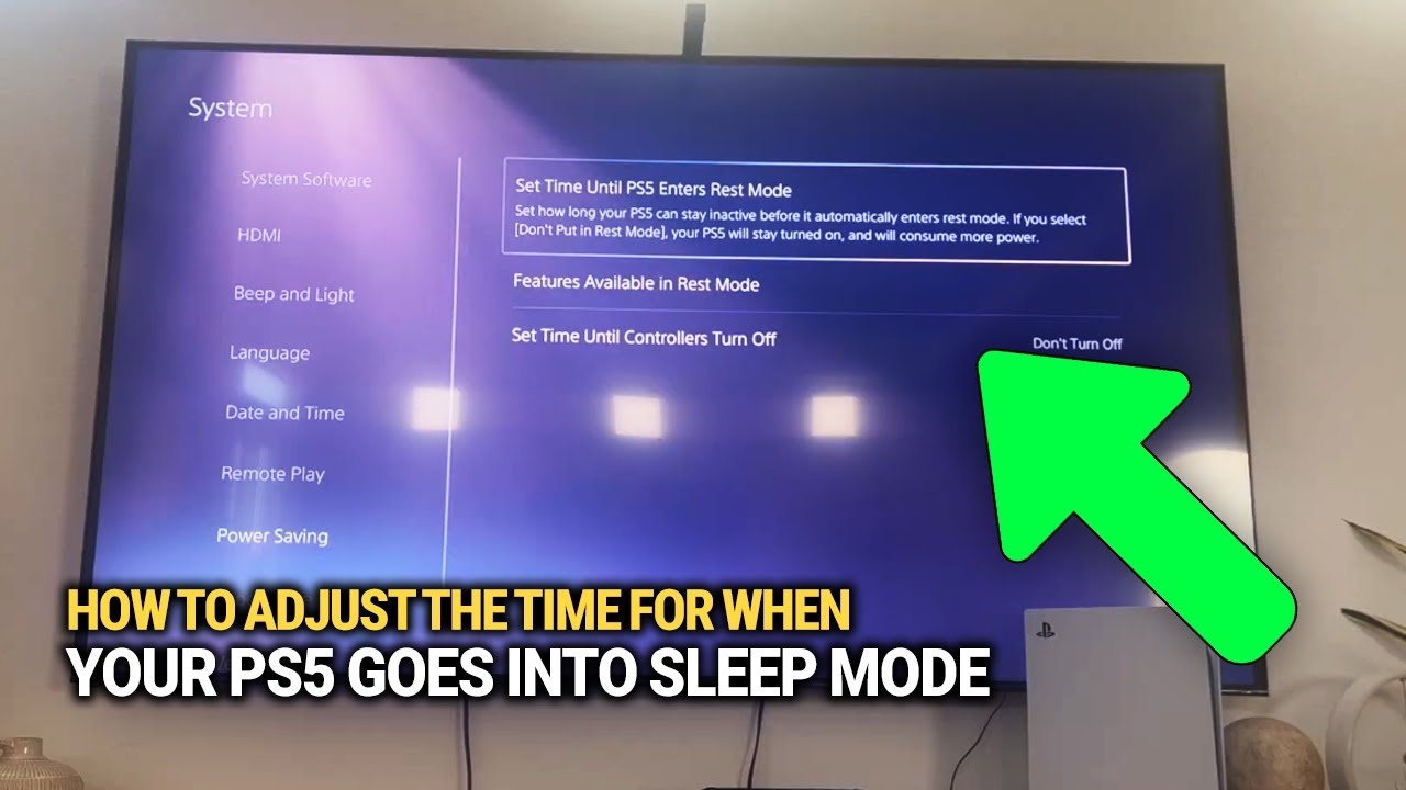 How to Adjust the Time for When Your PS5 Goes into Sleep Mode: Quick ...