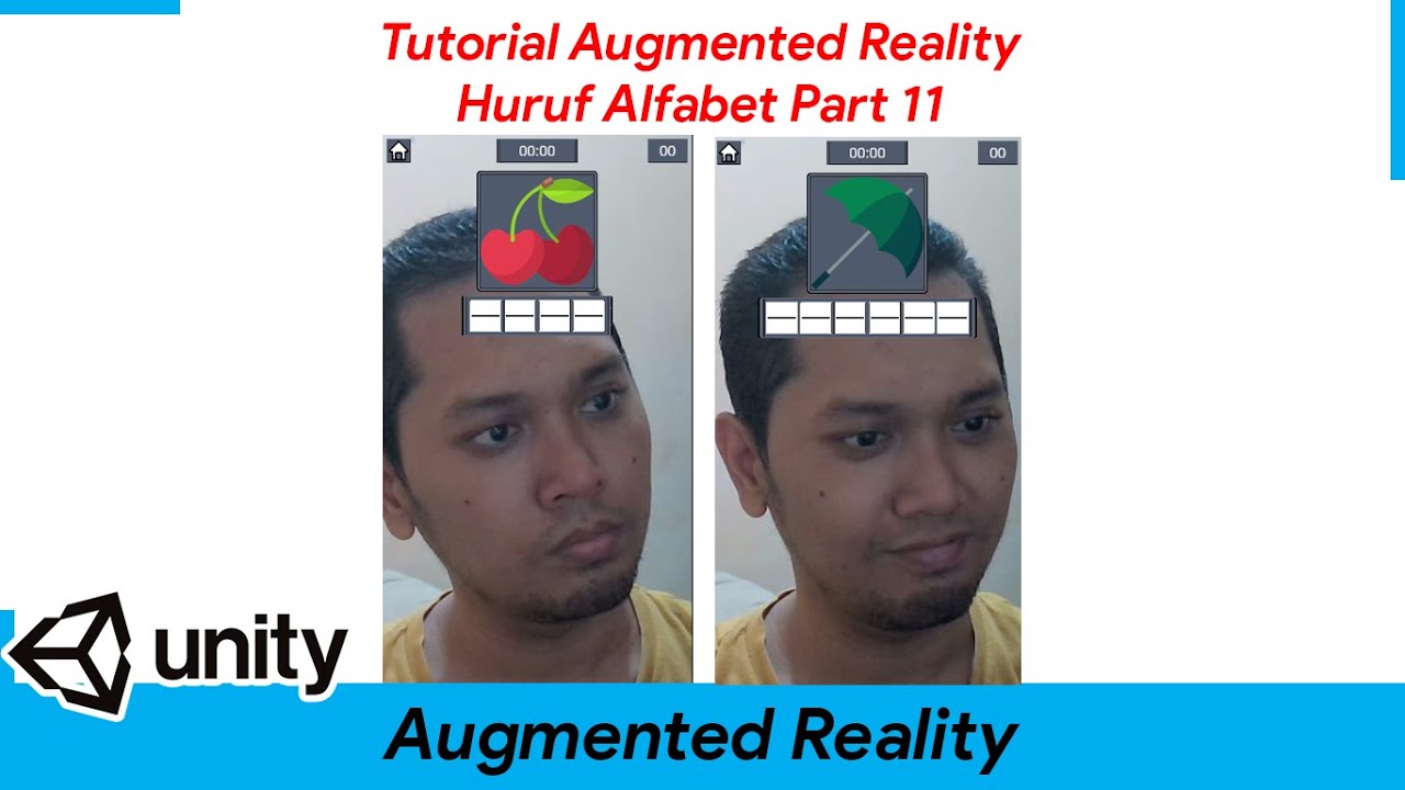 Tutorial Augmented Reality - Huruf Alfabet Part 11 - YouTube