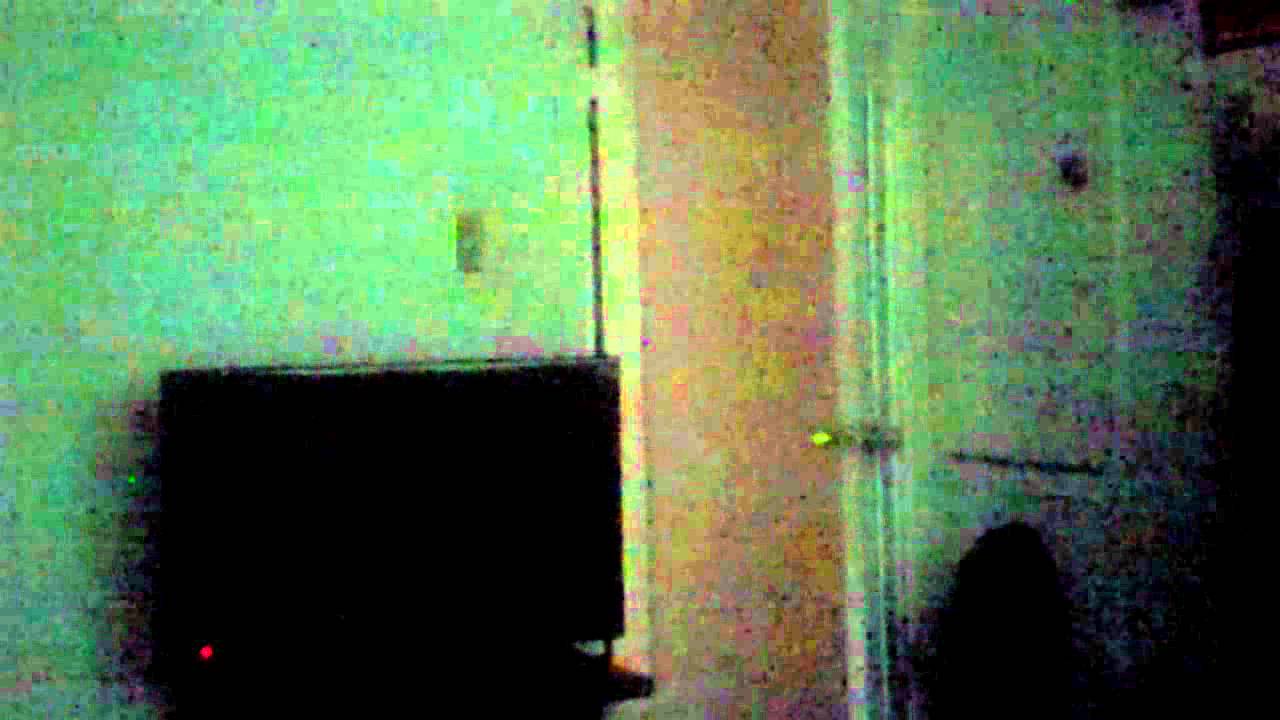 Ghost caught on security camera - YouTube