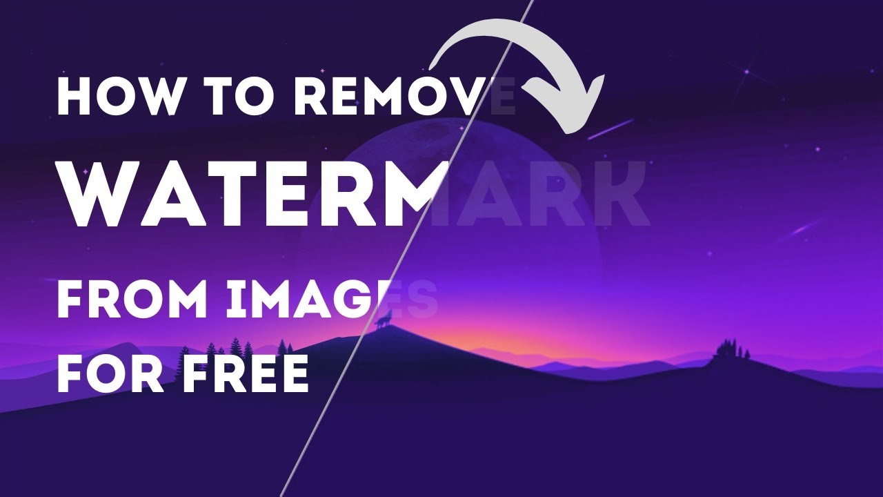 How to Remove Watermark from Images for Free | Step-by-Step Guide # ...