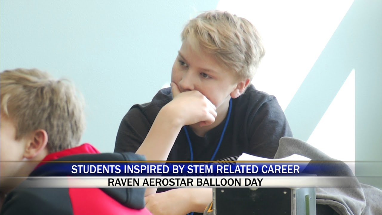 Students Inspired by STEM Related Careers During Raven AeroStar Balloon ...