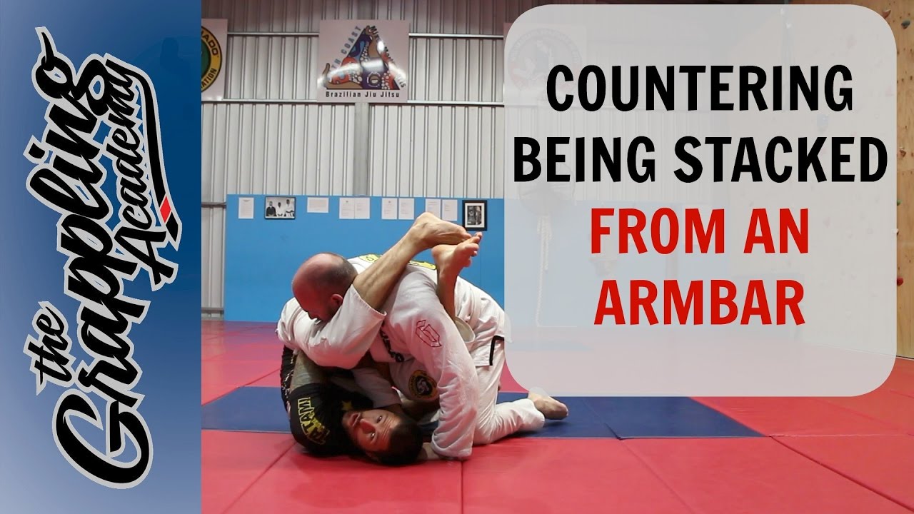 Countering being STACKED From An ARMBAR! - YouTube