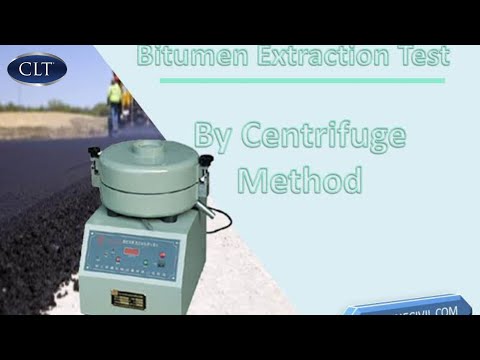 Bitumen Extraction Test AASHTO T-164 | Adnan Khan | Urdu Hindi. - YouTube