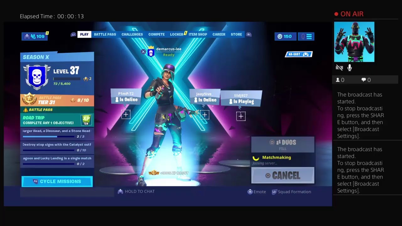 demarcus-lee's Live PS4 Broadcast - YouTube