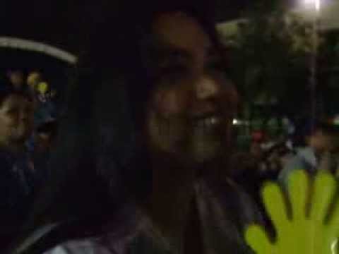 Noo Ann in Mob ราชดำเนิน 09/11/56