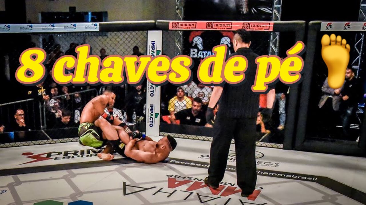 As perigosas chaves de pé , leg locks , heel hooks , bonitinhas e chave ...