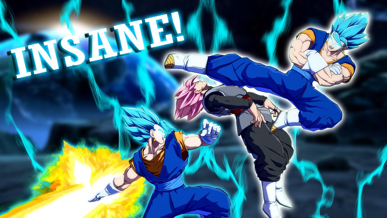 NEW! Vegito Dramatic Finish T.O.D Combos DBFZ - YouTube