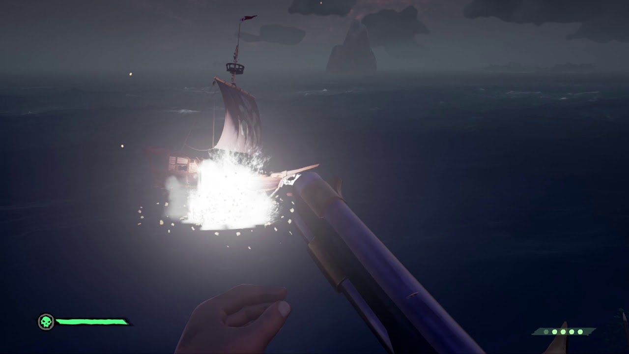 Sea Of Thieves Massive Explosion - YouTube