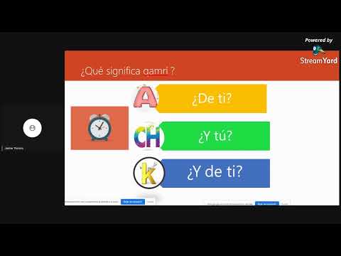 Clase de quechua virtual  3