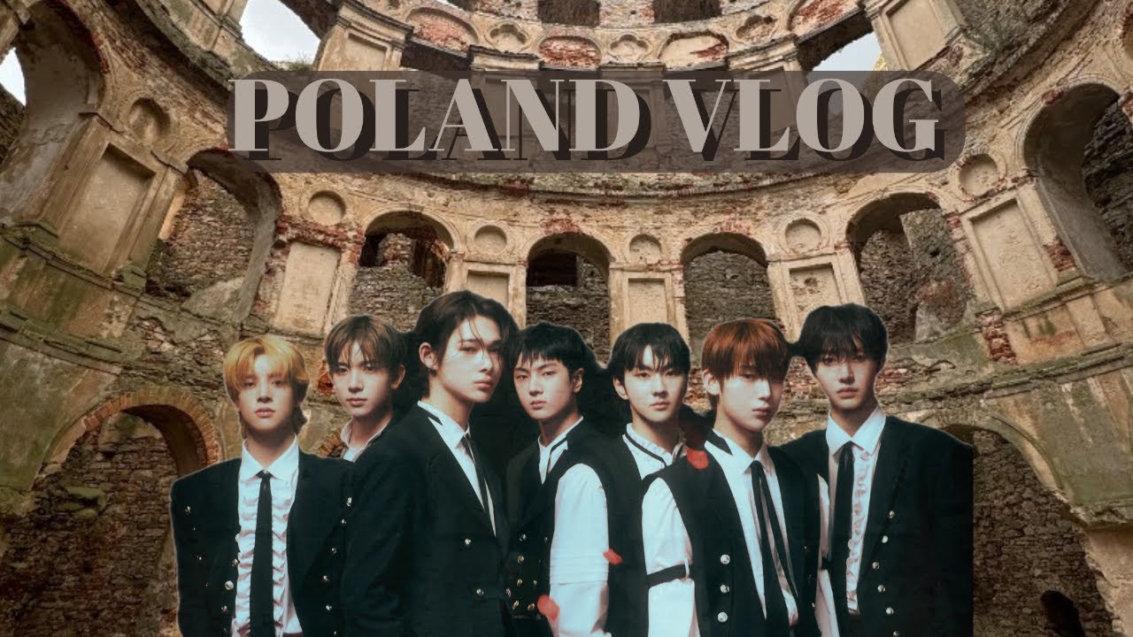 WE WENT TO SEE THE ENHYPEN CASTLE: poland vlog - enhypen castle, bunny café, salt mines, etc ...