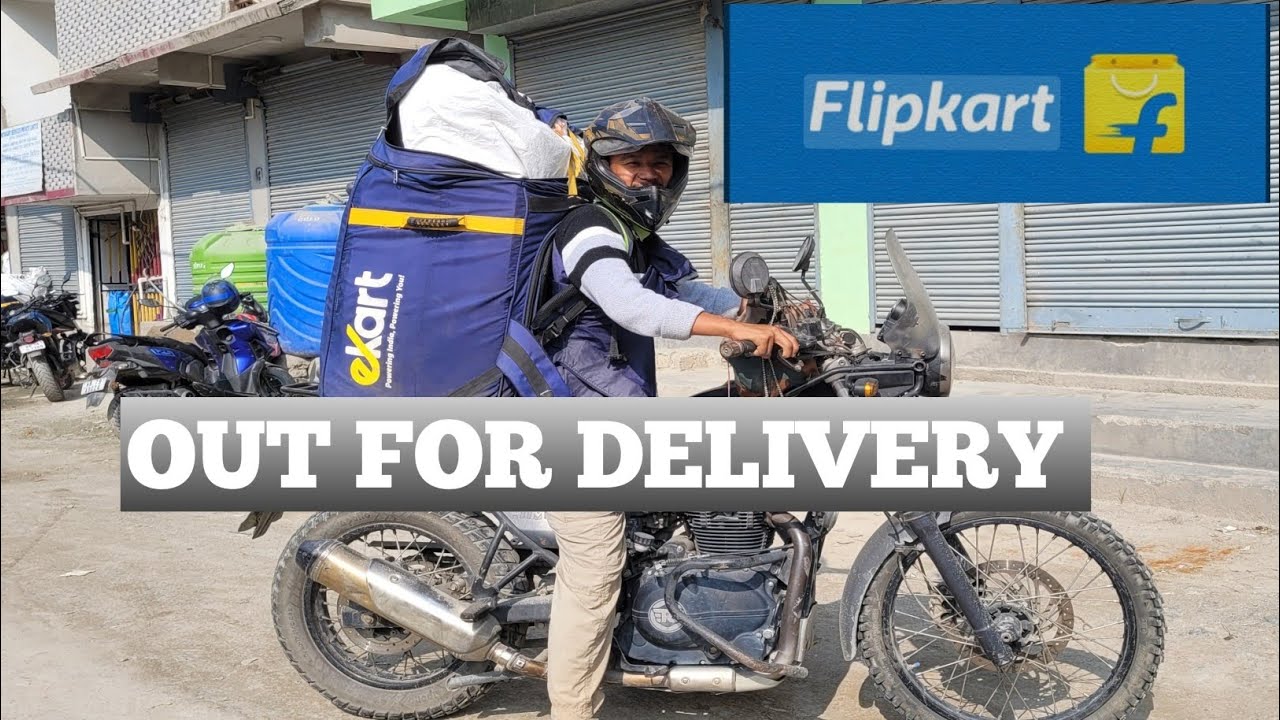 One Day Experience With Flipkart Courier Boy | Flipkart Parcel Delivery ...