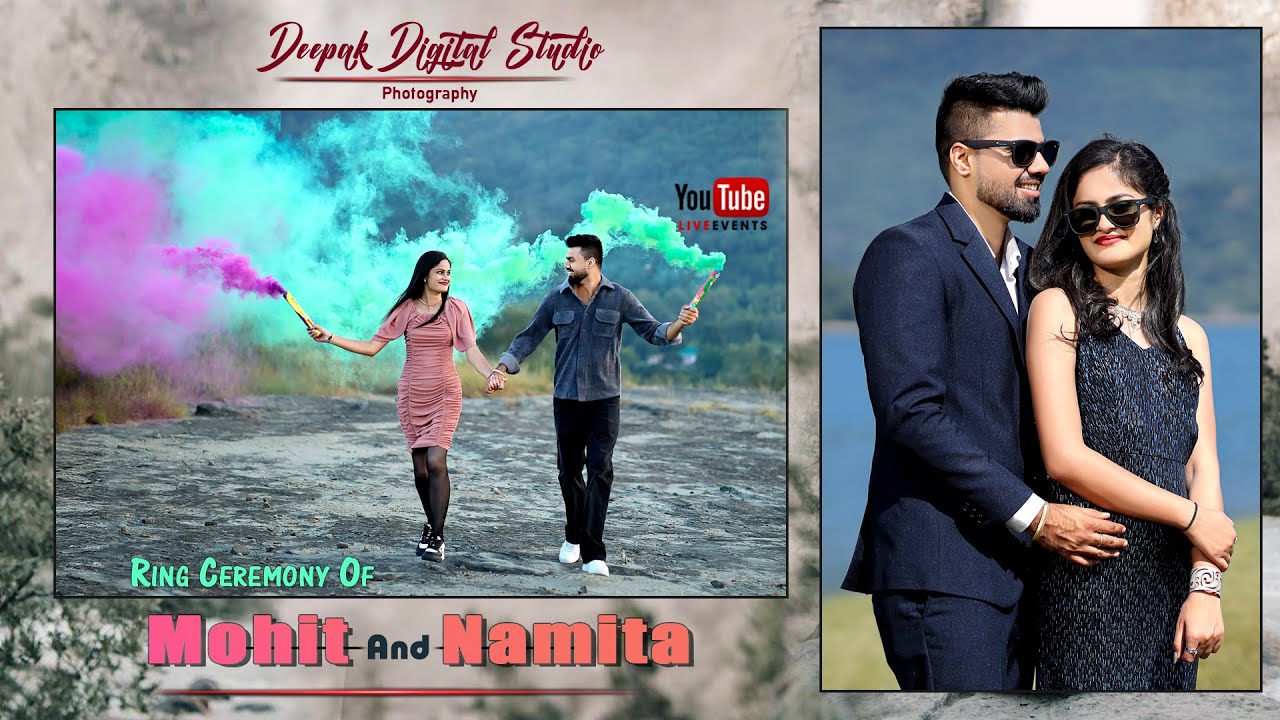 Ring Ceremony Of Mohit And Namita || Deepak Digital Studio - YouTube