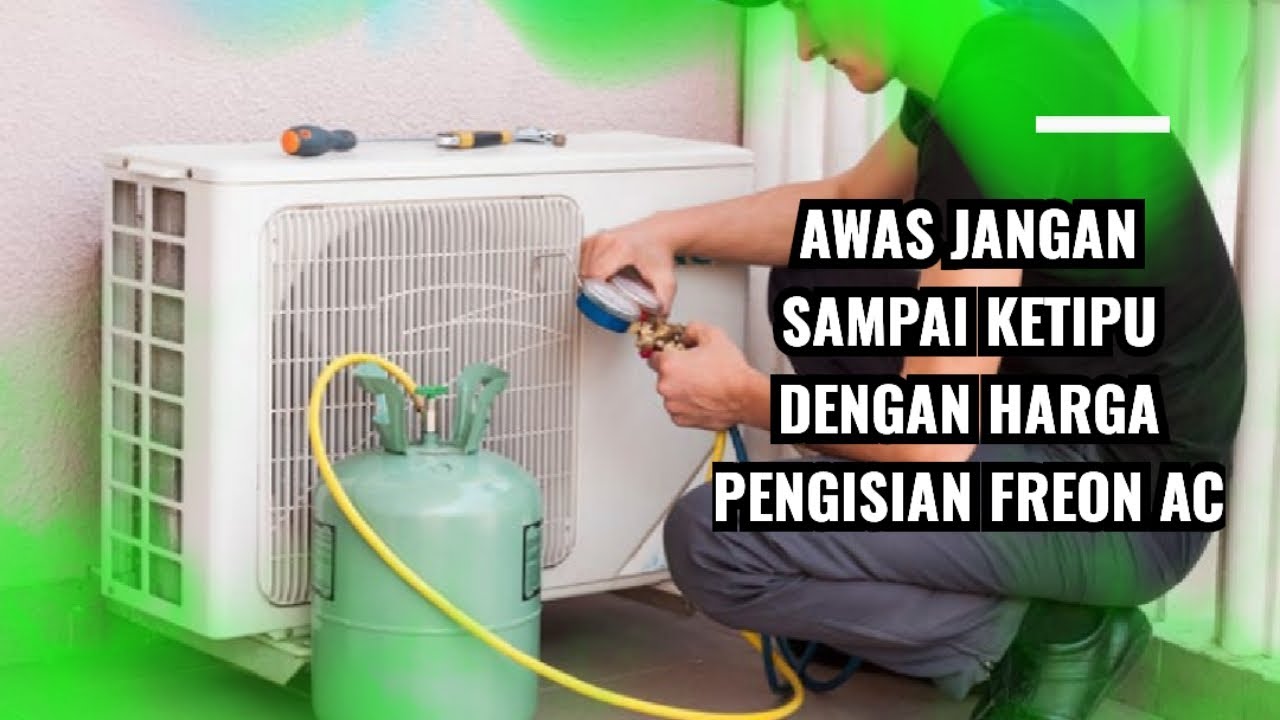 Segini Harga Pasaran Sebenarnya Untuk Pengisian Freon AC - YouTube