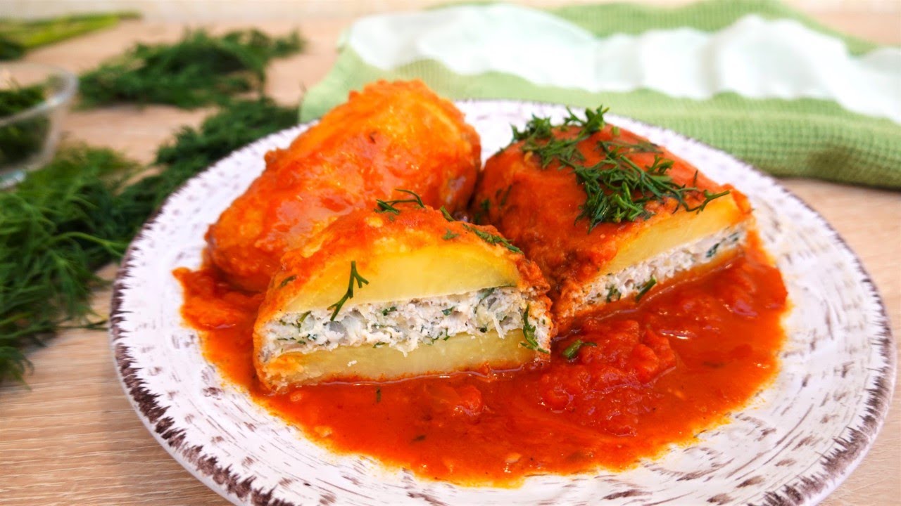 Great Idea for a Hearty Lunch & Dinner Stuffed Potatoes with Minced ...