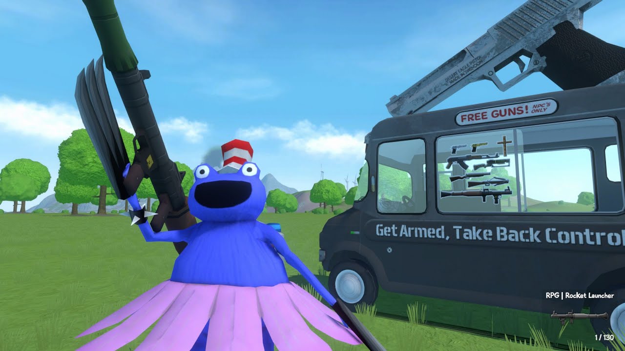 Amazing Frog? Gun truck frogs - YouTube