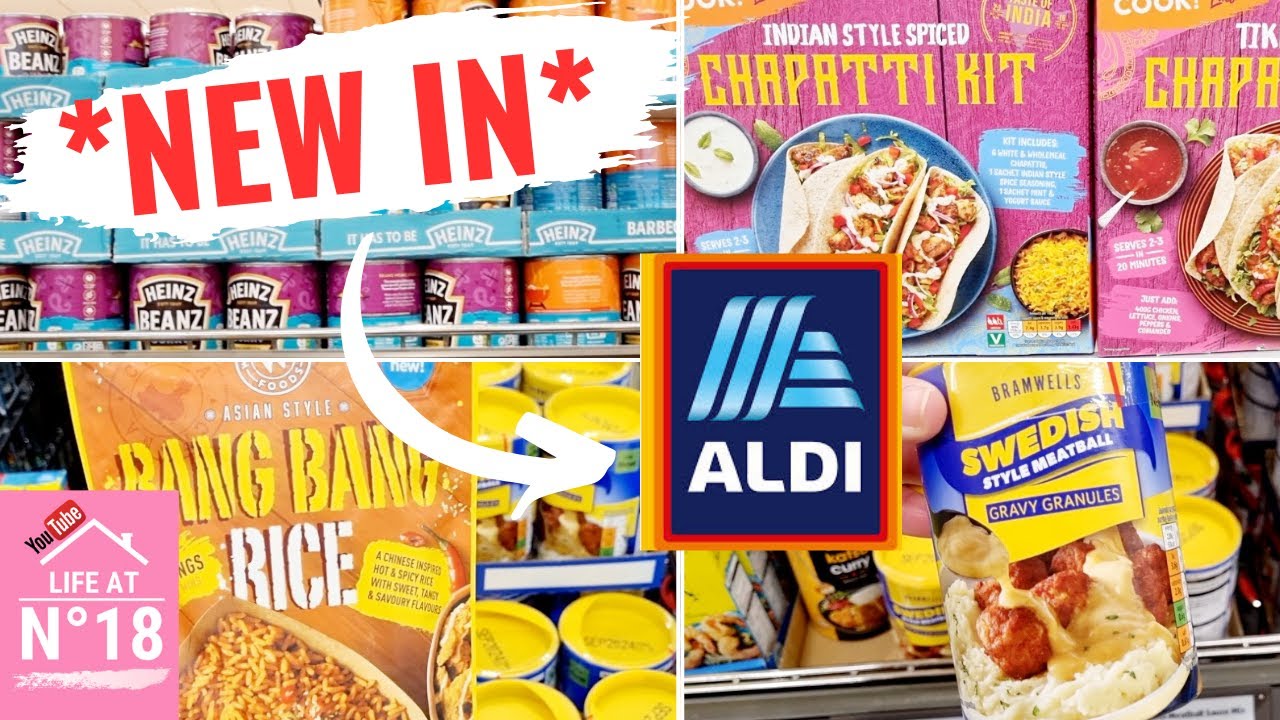 65 NEW FOOD ITEMS IN ALDI! - YouTube