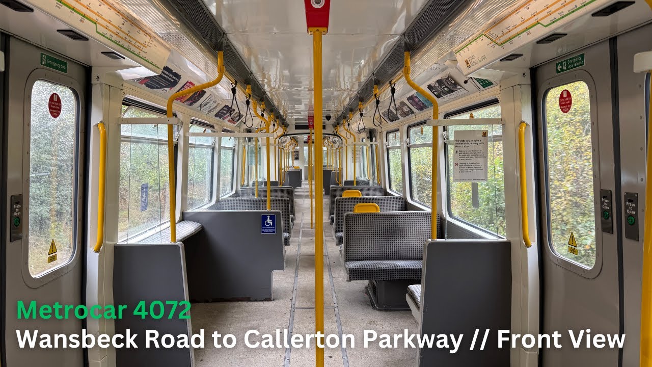 Metrocar 4072 // Wansbeck Road to Callerton Parkway - YouTube