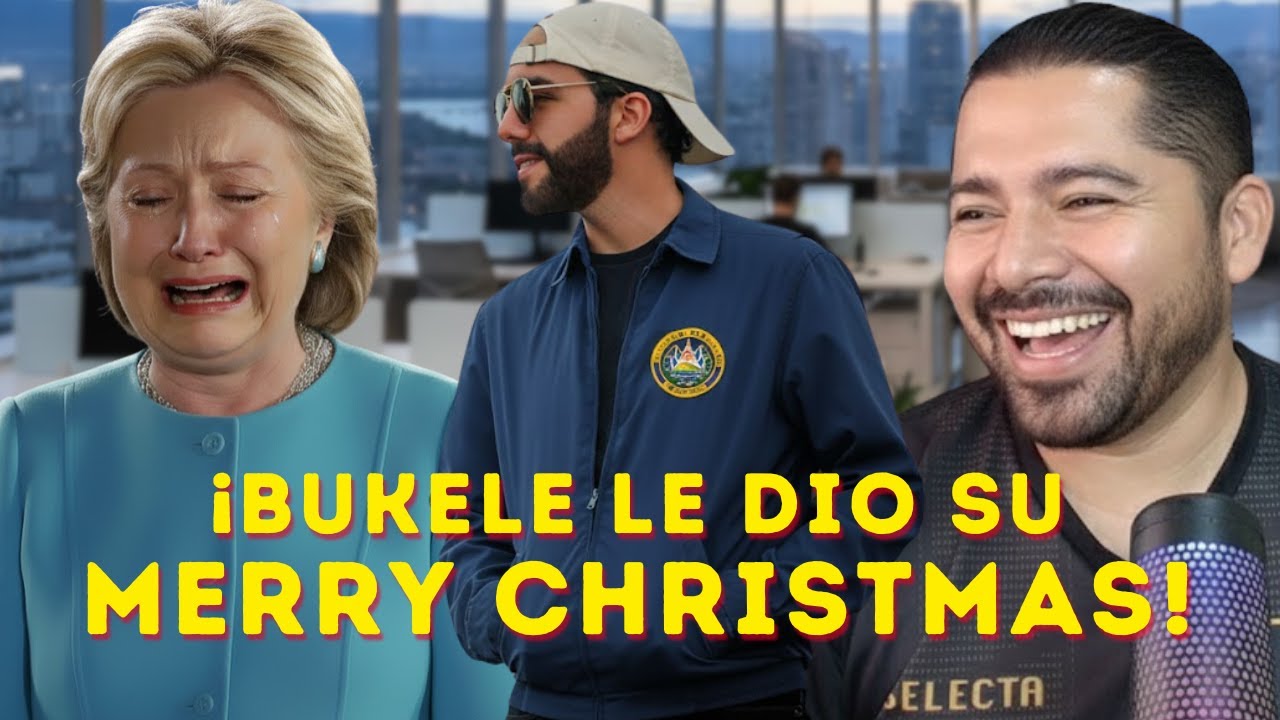 ¡BOOM! Bukele le "regala" todos los MAREROS a Hillary Clinton - YouTube