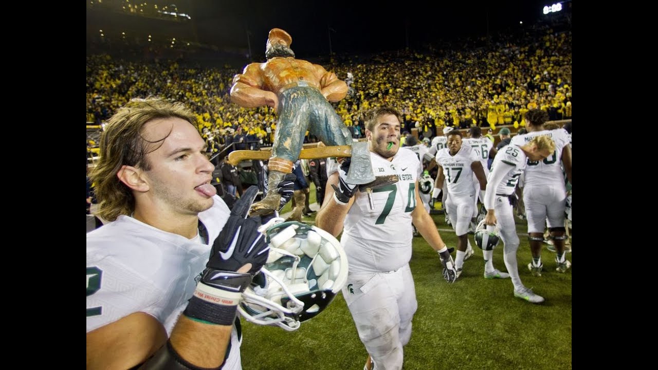 Michigan State Michigan was quintessential college football - YouTube