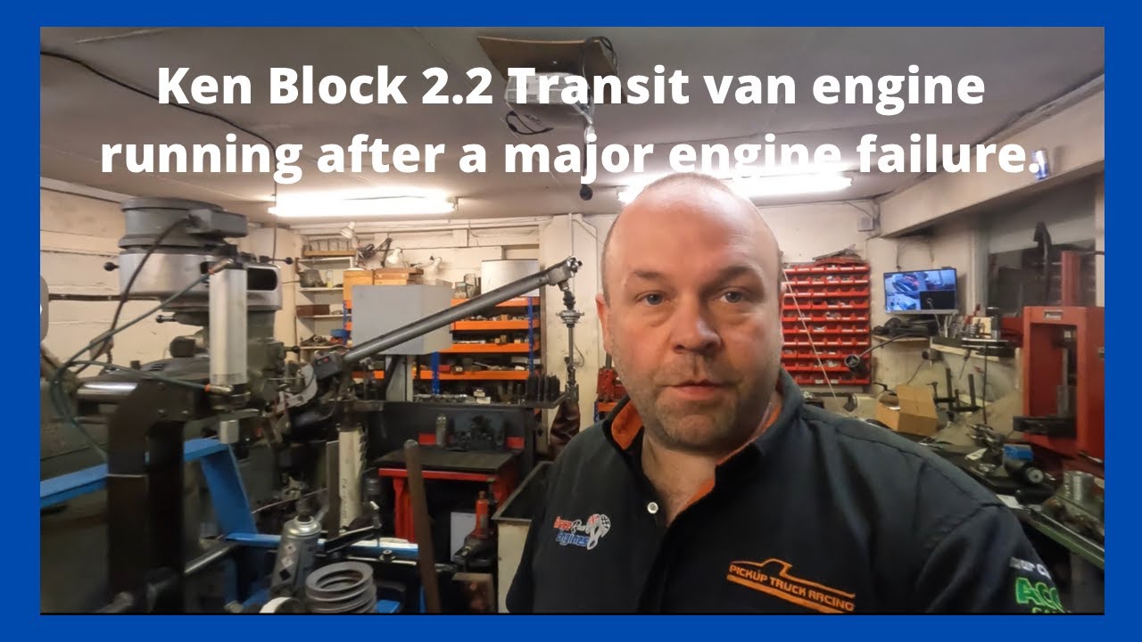 2.2 Ken Block Transit van engine reconditioned | Race Flywheel refaced ...