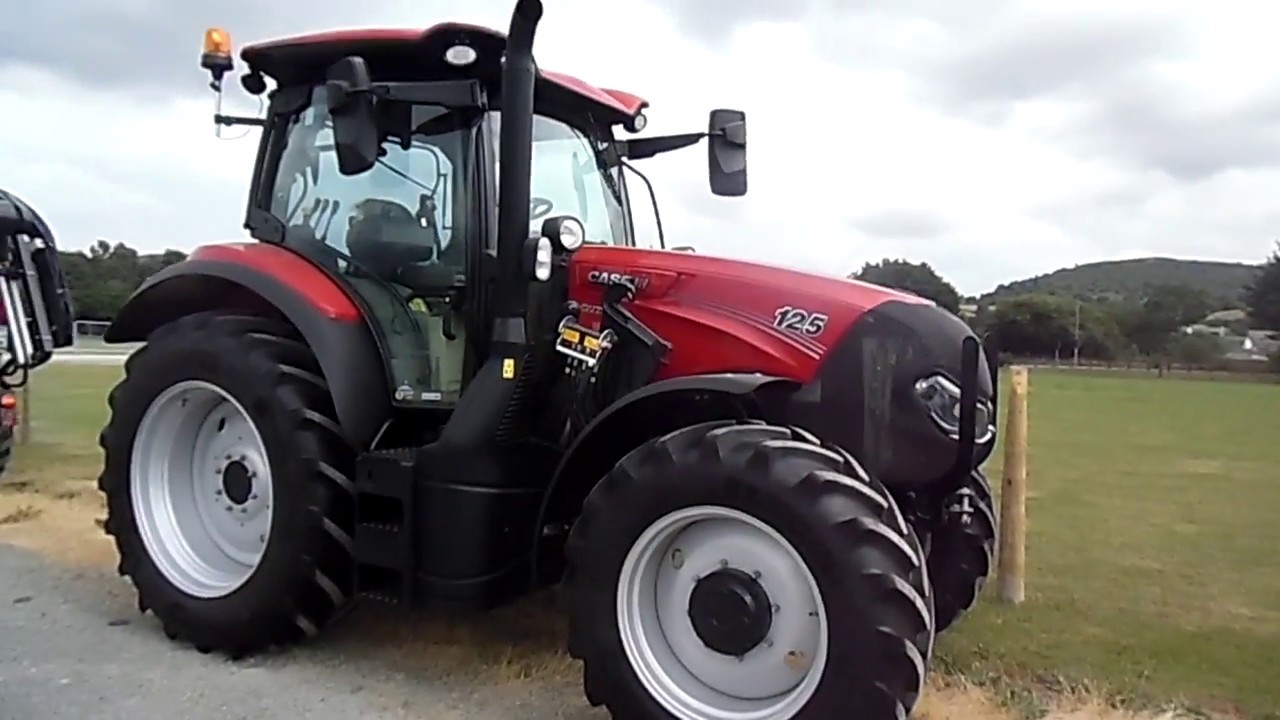 CASE IH 125 MAXXUM - YouTube