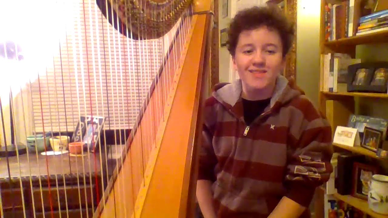 Performance by Harp Student, Anna! - YouTube