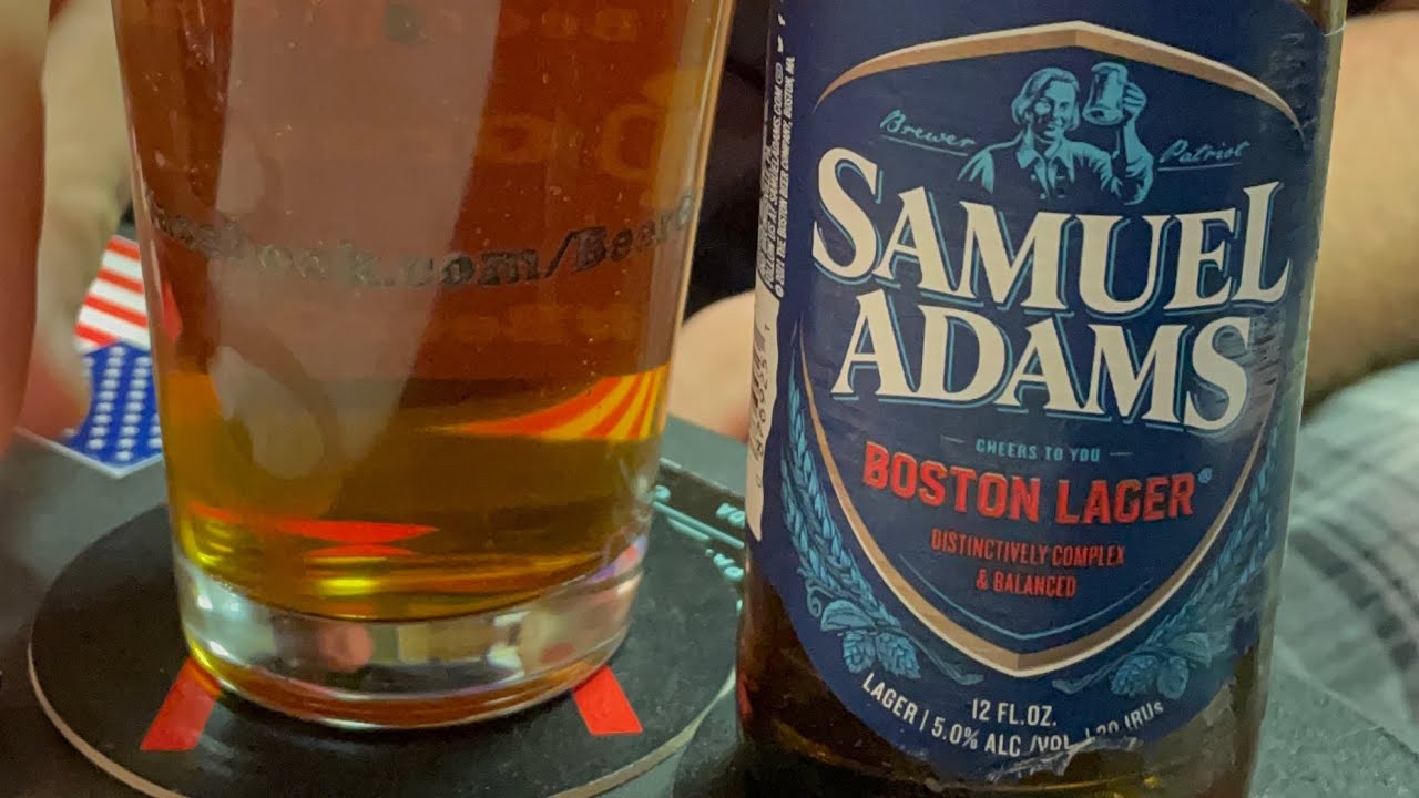 Sam Adams Boston Lager - Lager - Boston Beer Company - 5%abv - YouTube