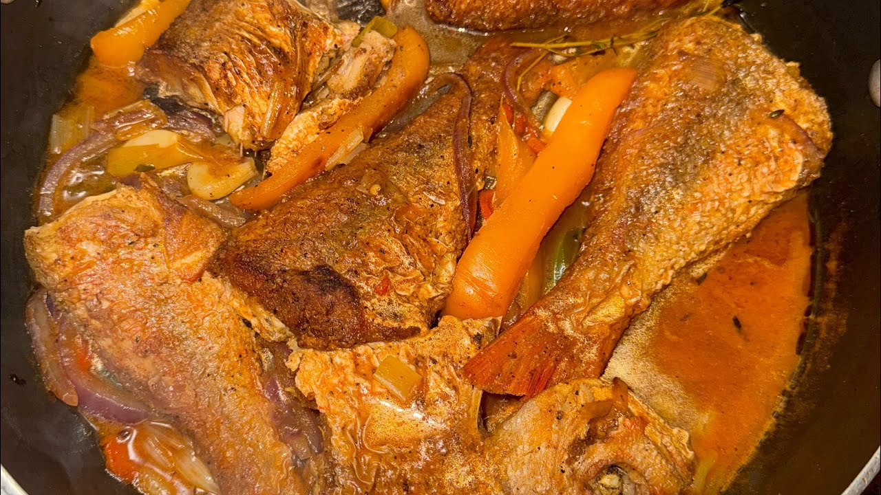 How to make brown stew Snapper fish | Ann’s Happy Place - YouTube