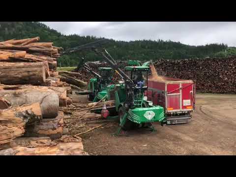 Albach Diamant 2000 - Astilladora súper eficiente! - YouTube