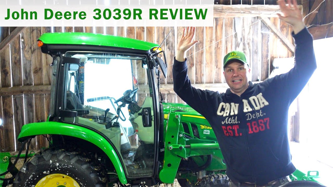 John Deere 3039R Compact Tractor Review - YouTube