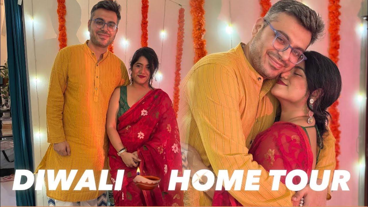 Diwali 🪔Home Tour 🏠 - Vishakha and Divesh - YouTube