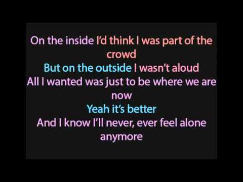 Talking Tom and Angela singing You Get Me with lyrics