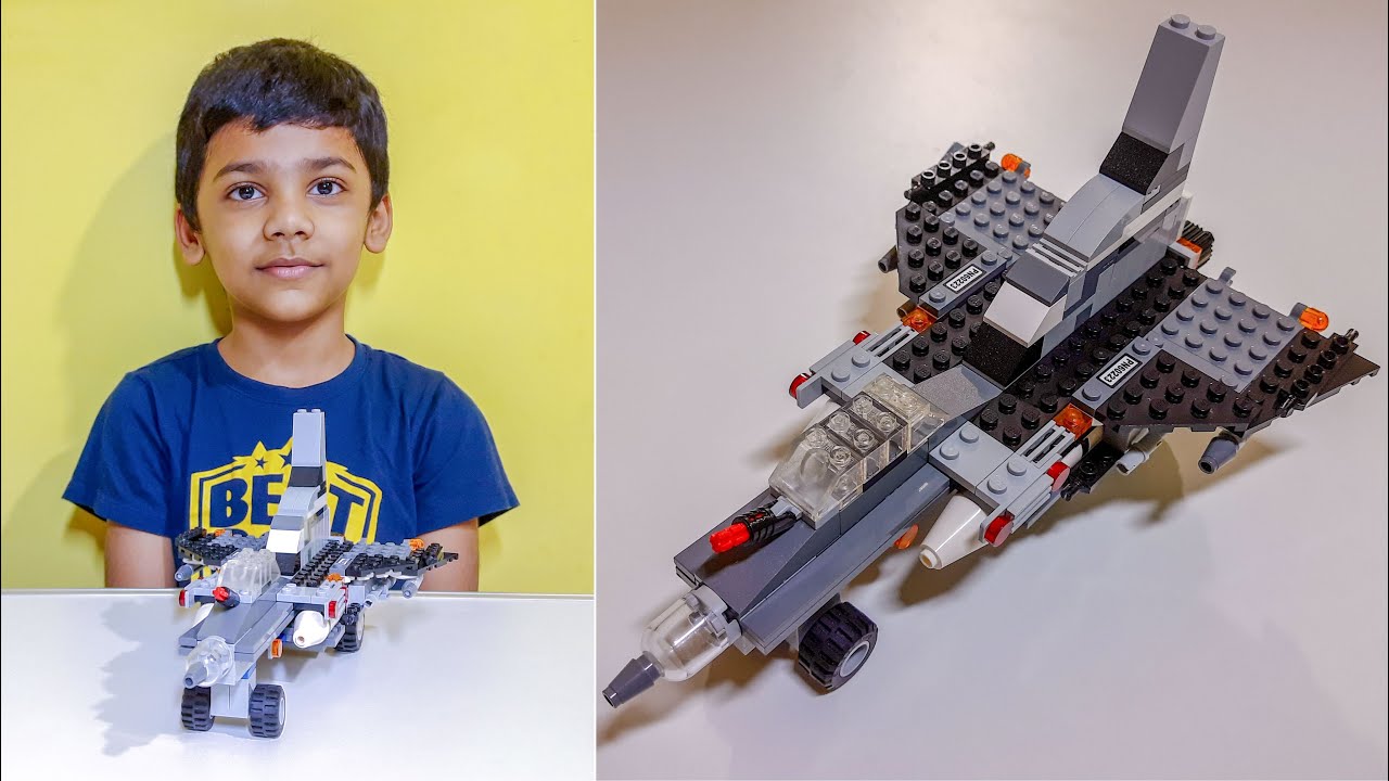 Lego Fighter Jet (Rafale) - YouTube