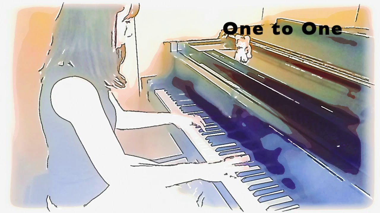 One to One【Piano Solo】 - YouTube