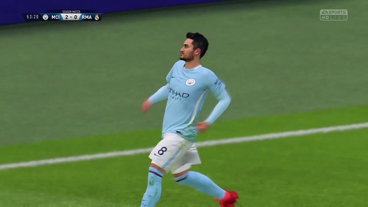 Unstoppable Gundogan Volley FIFA 18! - YouTube