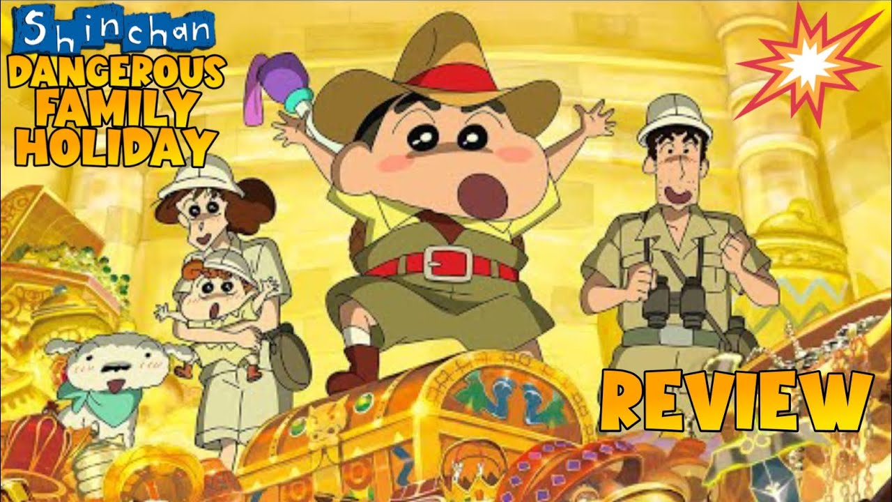 Shinchan And Dangerous Family Holiday Movie Review : @AnimeStarsTelugu5 ...