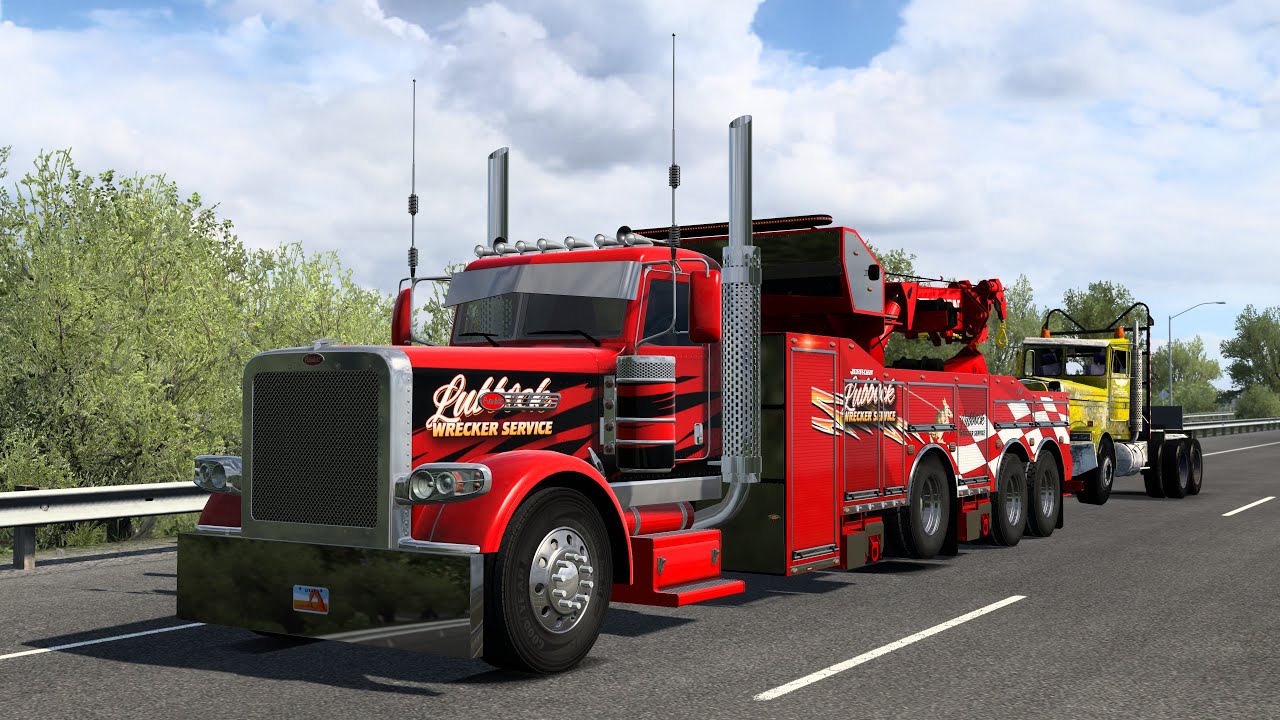 Peterbilt 389 Jerrdan Rotator - YouTube