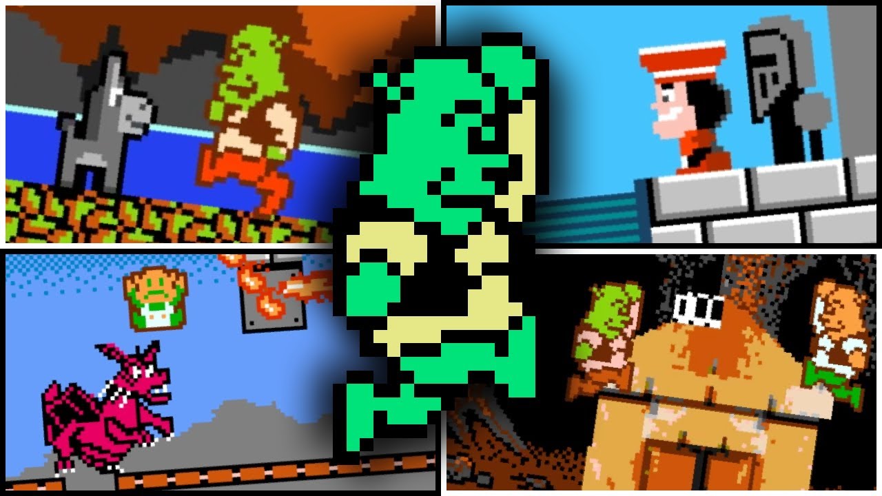 Super Shrek Bros.! - Mari0 Map Pack (Mario Portal) - YouTube