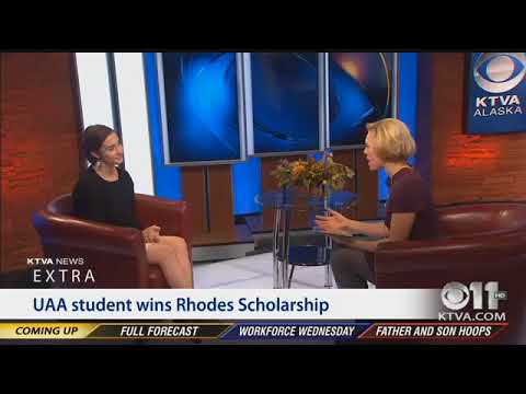 University of Alaska Rhodes Scholar Samantha Mack