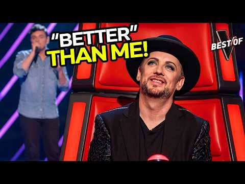 He Sang Boy George's Song Right to Boy George's Face | The Voice [4K]