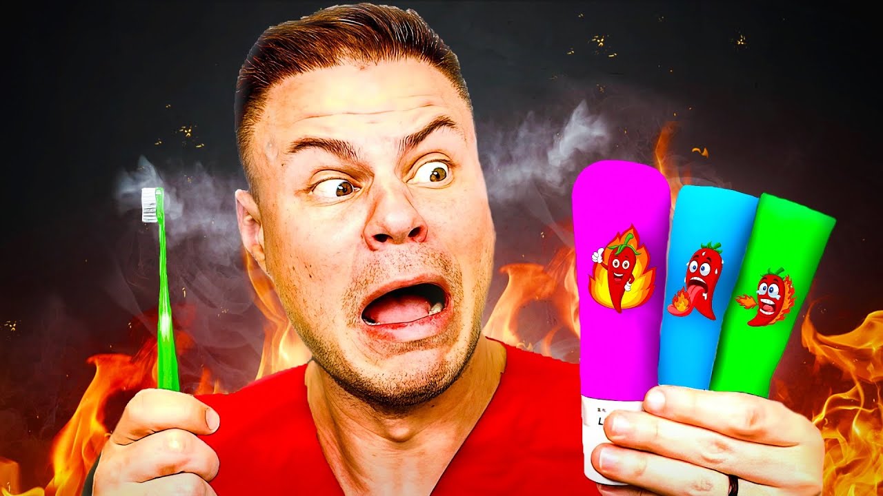 Beating The Worlds Hottest Toothpaste - YouTube