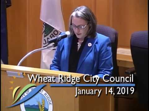 Wheat Ridge City Council 01-14-19 - YouTube