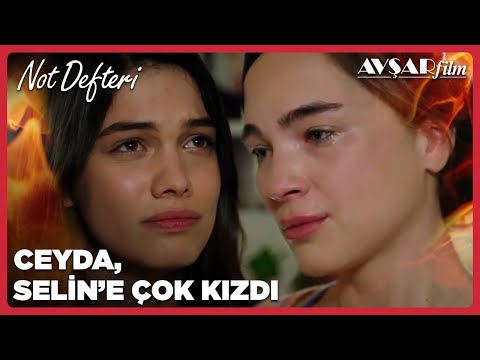 Ceyda, Selin'e Çok Kızdı 💥 - Not Defteri (8. Bölüm)