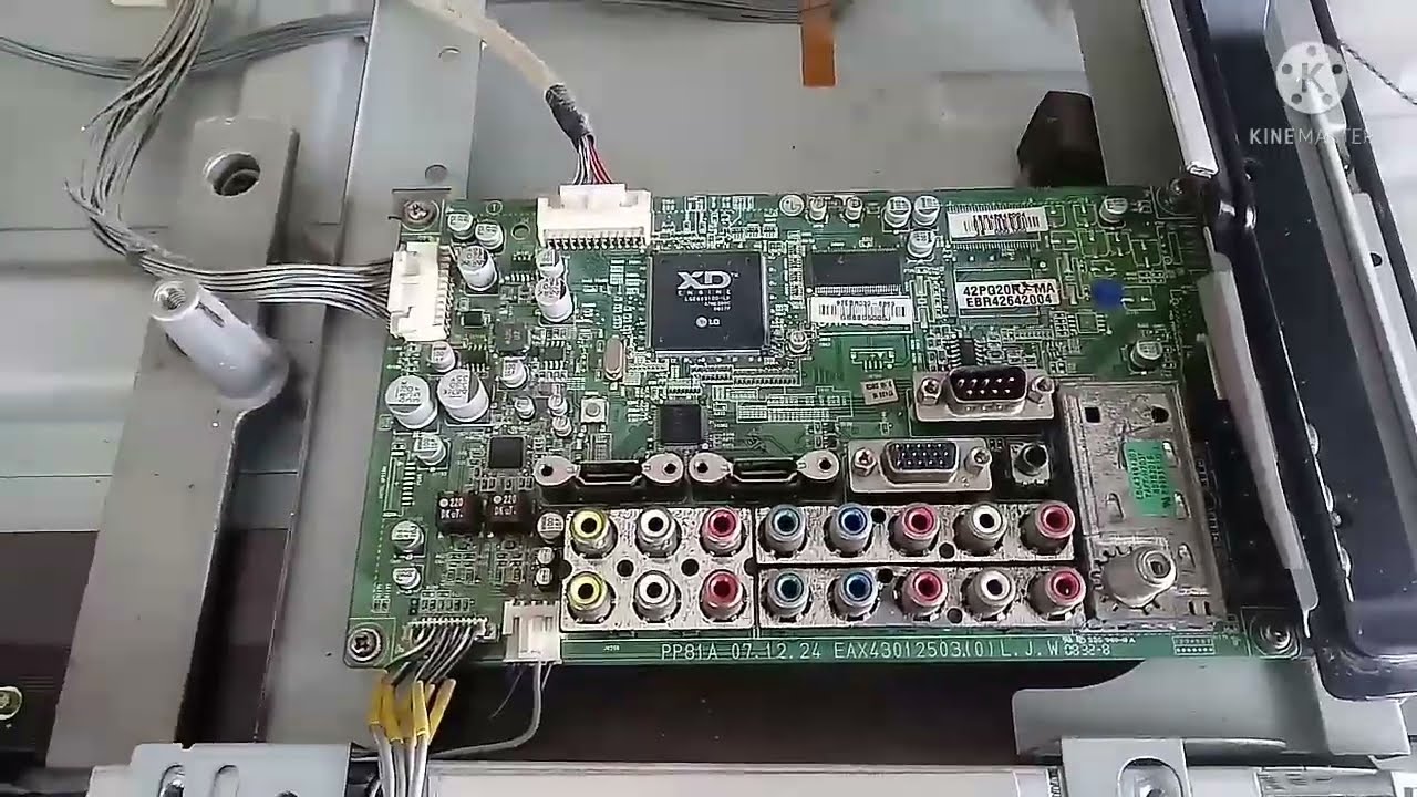 COMO CONSERTAR Tv lg 42pg20r DE PLASMA desligando em 5 minutos! # ...