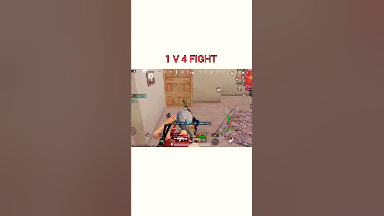 1 V4 FIGHT 🥵🔥 PUBG MOBILE @stark_gaming07 #pubgmobile #pubg #shorts #bgmi #shortvideo - YouTube